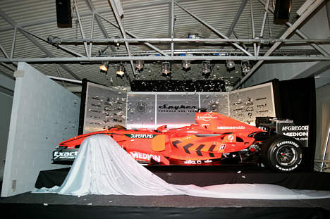 Motorsporten.dk - Formel 1 præsentation - Spyker præsentation